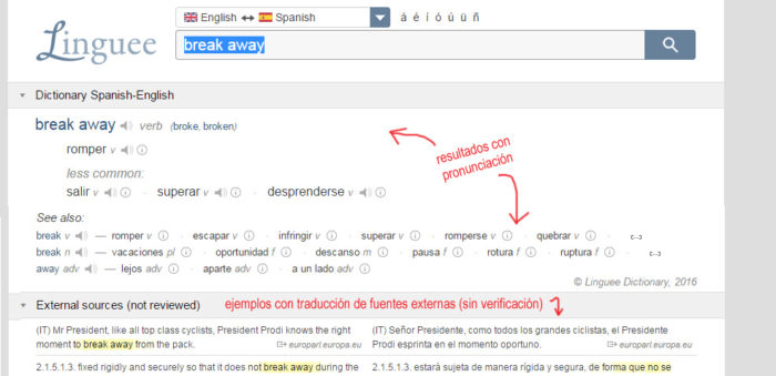Online dictionaries – linguee 02 | Dilo en Inglés